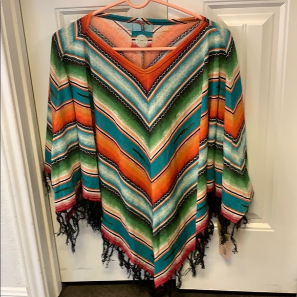 Double D Ranch | Tops | Double D Ranch Poncho | Poshmark